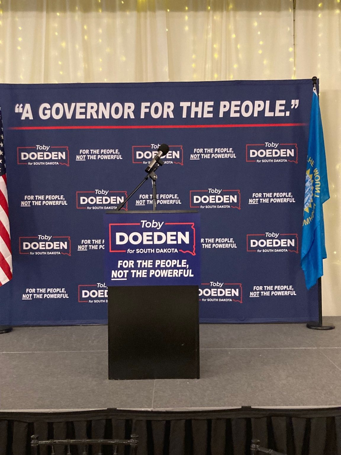 Toby Doeden for South Dakota Bus Tour launched Thursday - Hub City Radio